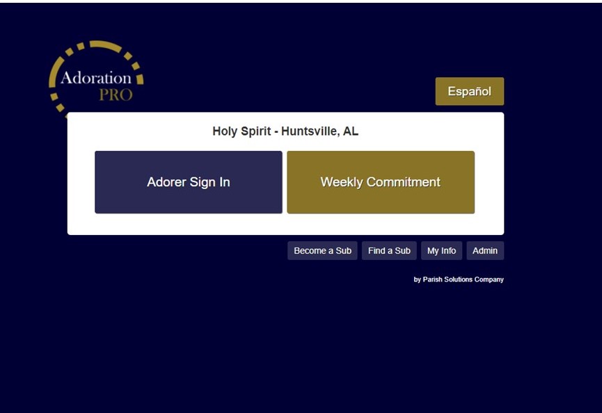 Perpetual Adoration – Holy Spirit Catholic Church
